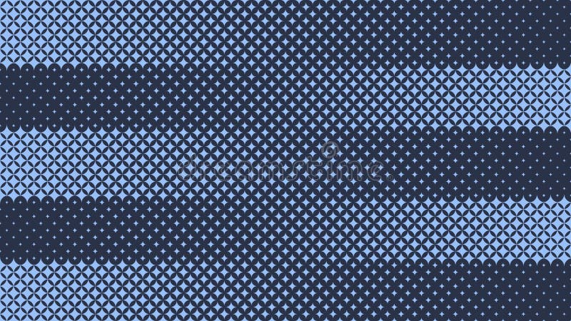 Star Halftone Geometry Pattern Vector Parallel Straight Lines Navy ...