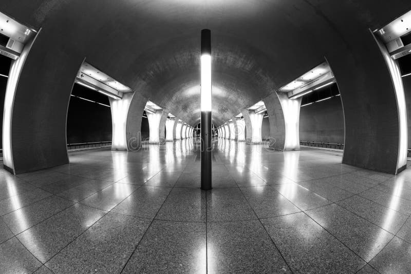 Modern station interior stock photo. Image of design - 43028308