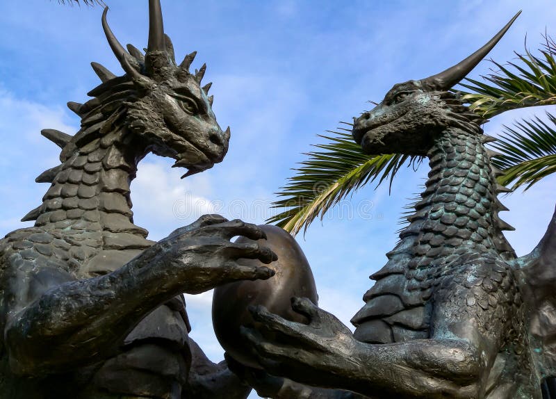 Dragons Love Sculpture Sea Garden Varna Bulgaria Stock Photos - Free ... Dragons Love Sculpture Sea Garden Varna Bulgaria Stock Photos - Free ...