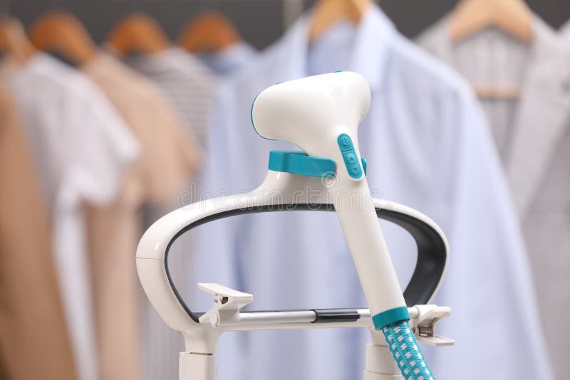 Modern Steam Iron in Room. Home Appliance Stock Image - Image of device ...