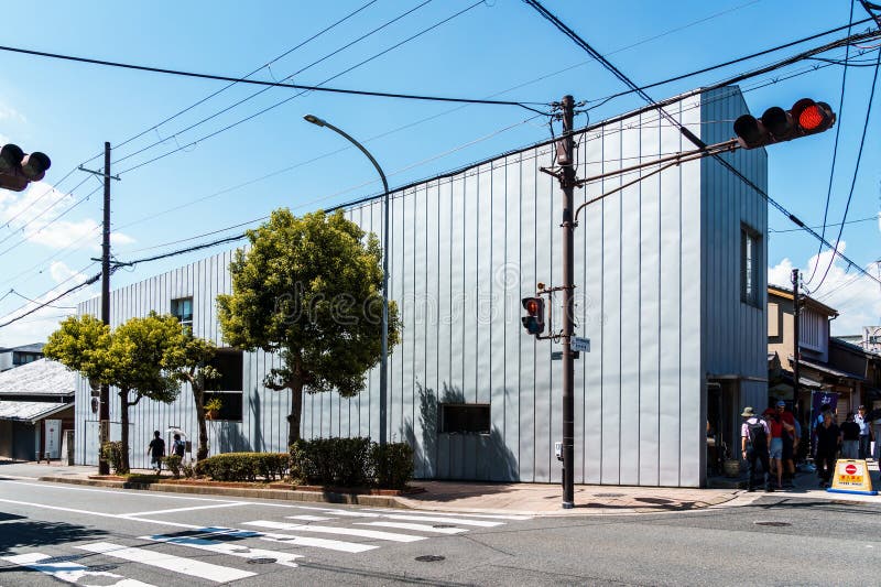 Modern Steel Building in the Downtown of Nara Editorial Stock Image ...