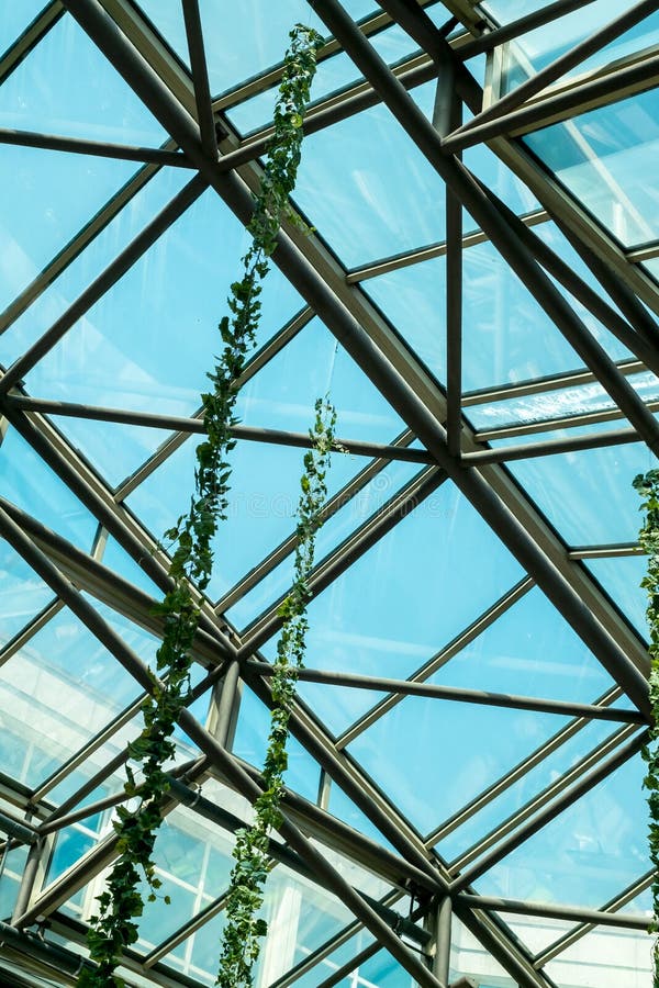 Modern Steel and Glass Structure Stock Photo - Image of exterior ...