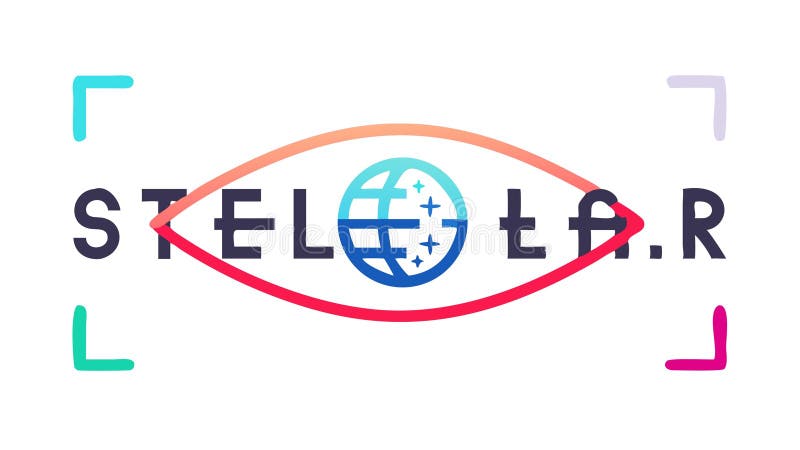 Modern STELLAR Logo Concept for Space or Tech Brand, Vector Design ...