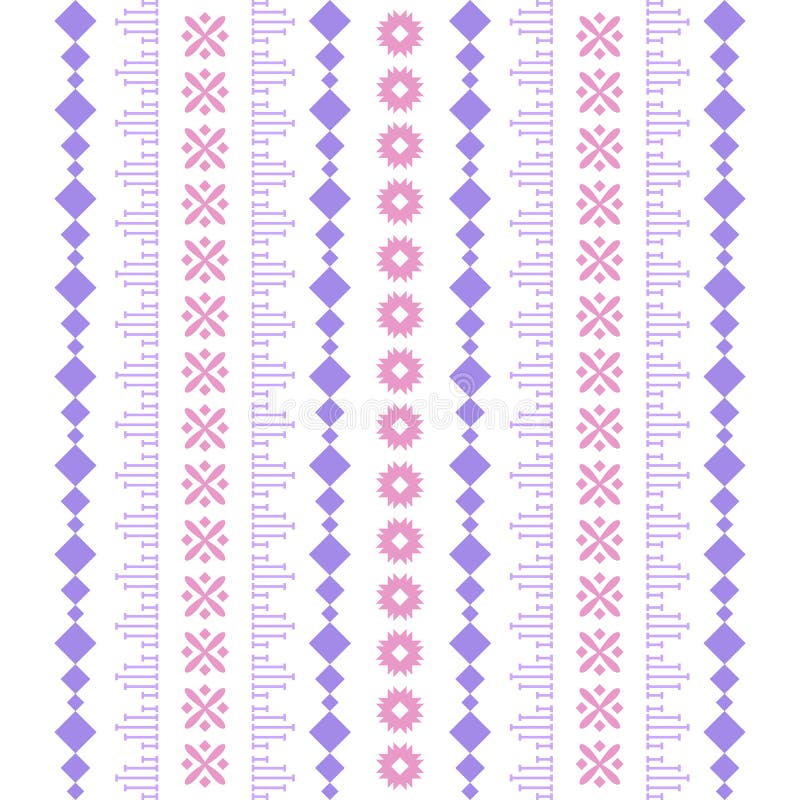 Modern Stitches Embroidery Pattern with Simple Style for Living Room ...