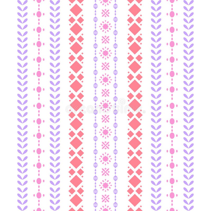 Modern Stitches Pattern on Embroidery Design for Living Room Wall Decor ...