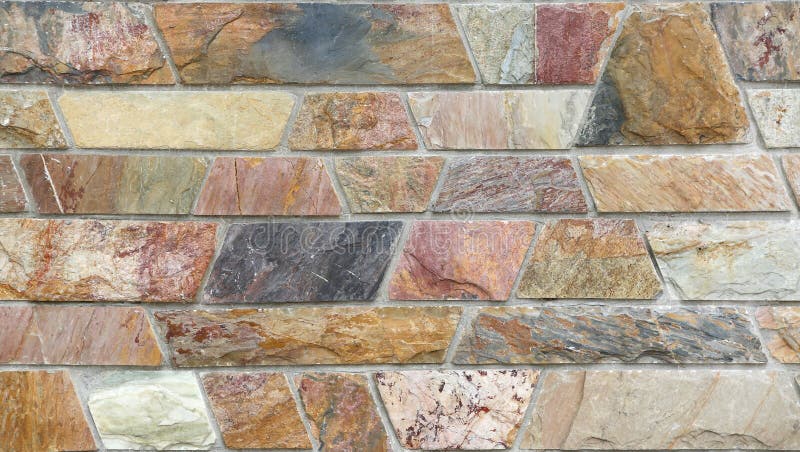 Modern Stone Tile Texture Brick Wall Stock Photo - Image of decorative ...