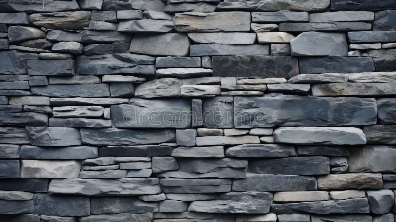 Modern Stone Wall Seamless Texture Stock Illustration - Illustration of ...