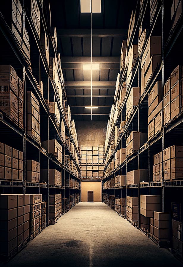 125 Warehouse Boxes Ai Generated Stock Photos - Free & Royalty-Free ...