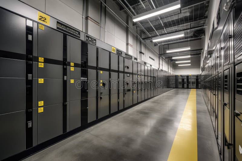 Modern Storage Center with Advanced Security Features and High-tech ... Modern Storage Center with Advanced Security Features and High-tech ...