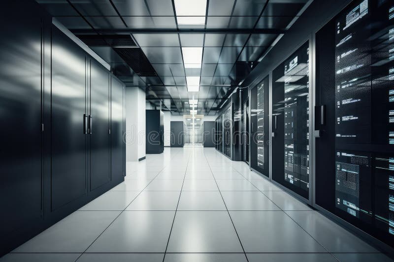 Modern Storage Data Center with Sleek and Futuristic Design, Featuring ... Modern Storage Data Center with Sleek and Futuristic Design, Featuring ...