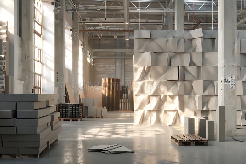 Modern Storage Hall Design for Optimal Organization and Efficiency ...