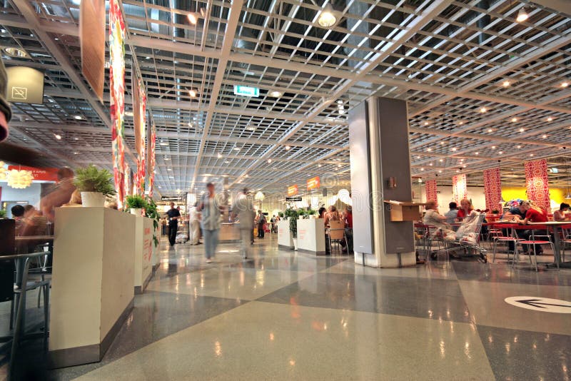 Modern Store Centre Interior Stock Image - Image of work, sales: 5608089