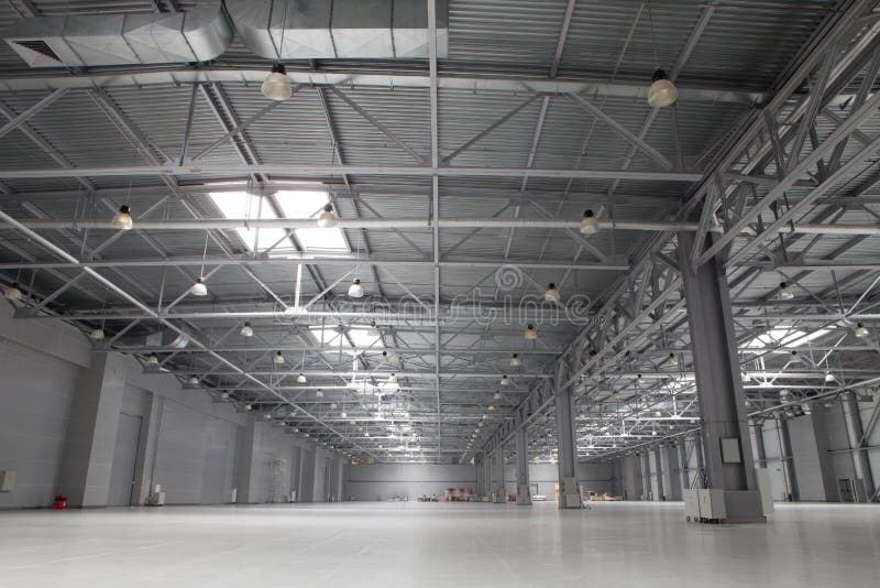 Modern storehouse stock image. Image of industry, iron - 18407803