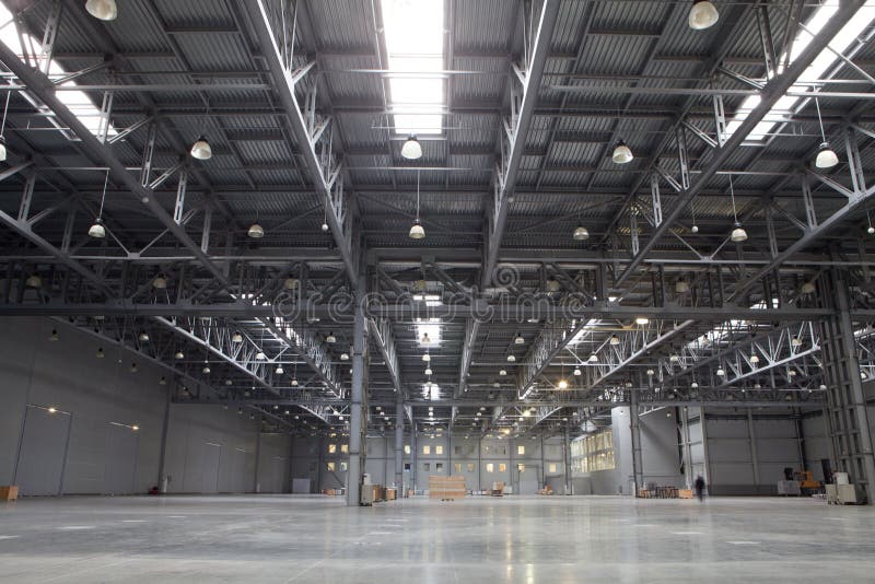 Modern storehouse stock image. Image of scene, perspective - 22758689