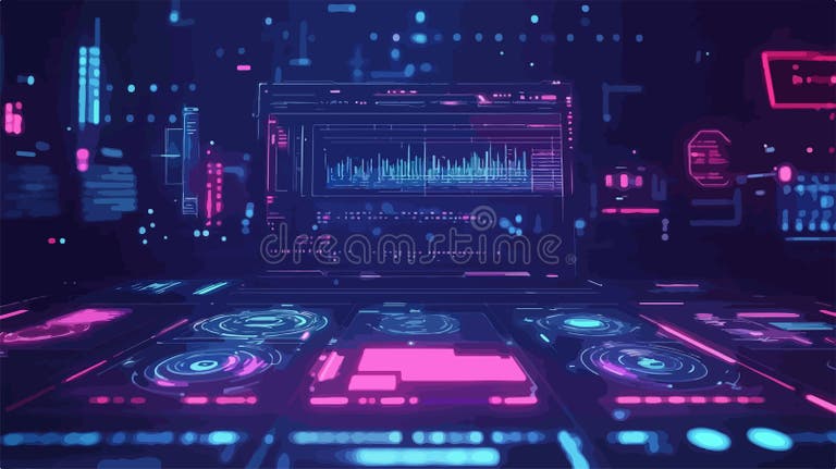 Modern Streaming Screen Overlay Design Template for Live Broadcasters ...