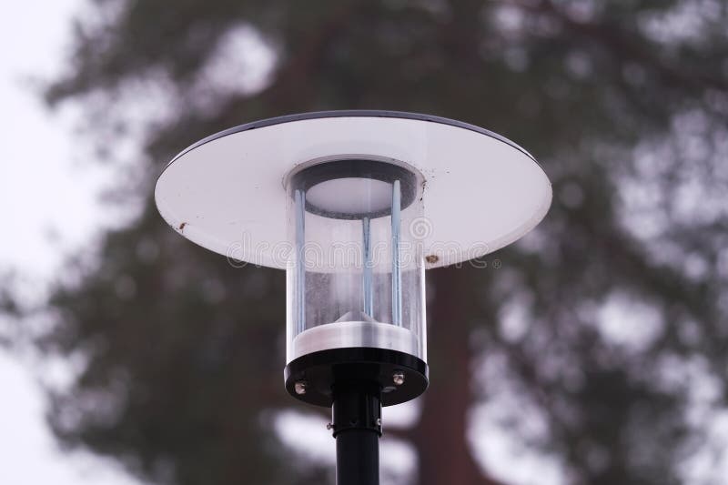 A modern street lamp stock image. Image of lamp, lantern - 353747149