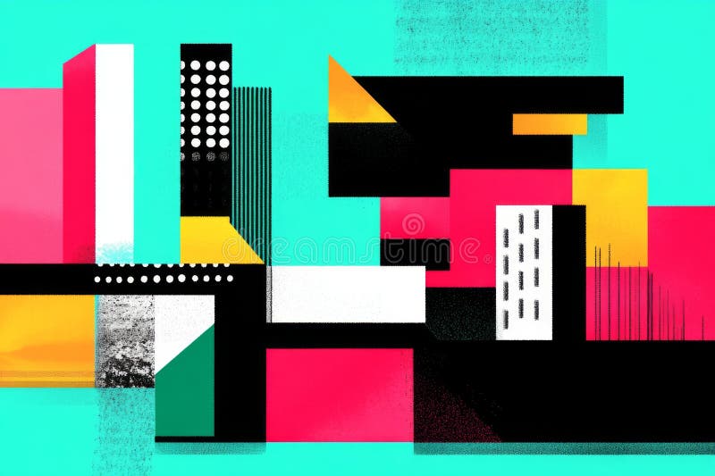 A Modern and Striking Visual Impact is Achieved through this Digital ...