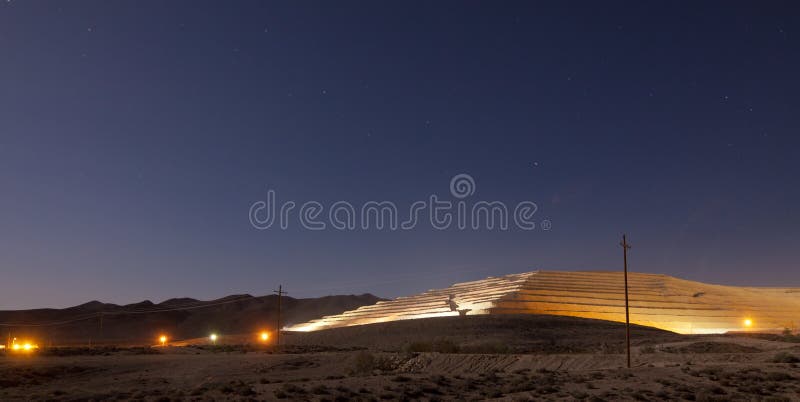 Modern Strip Mine stock photo. Image of mining, leeching - 24658890