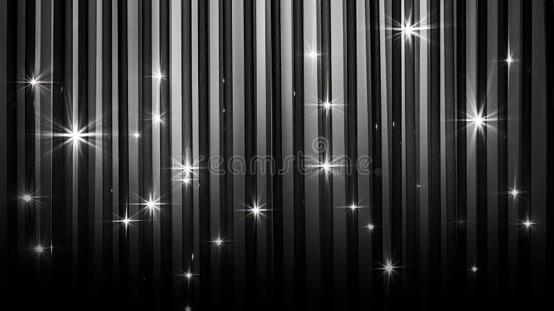 Modern stripes stars stock illustration. Illustration of installation ...