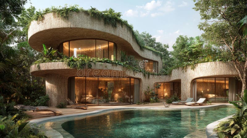 Innovative Architecture Showcases Sustainable Design in a Lush Green ...