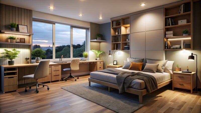 Modern Student Housing Design Collaborative Living Spaces Stock ...