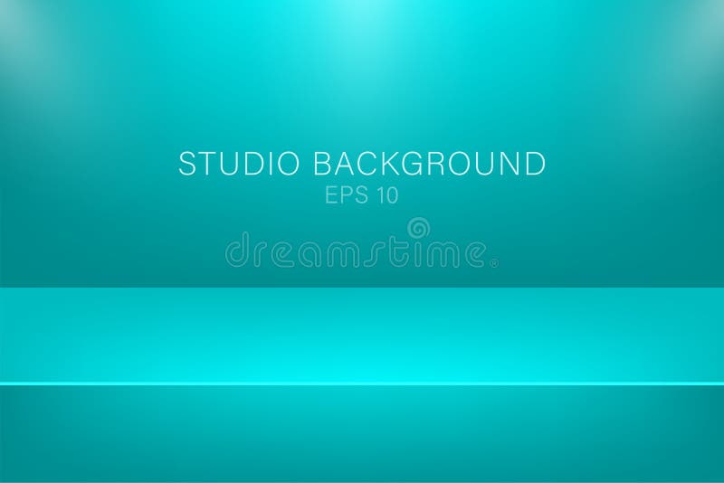 Modern Studio Background, Great Design for Any Purposes. Vector Green ...