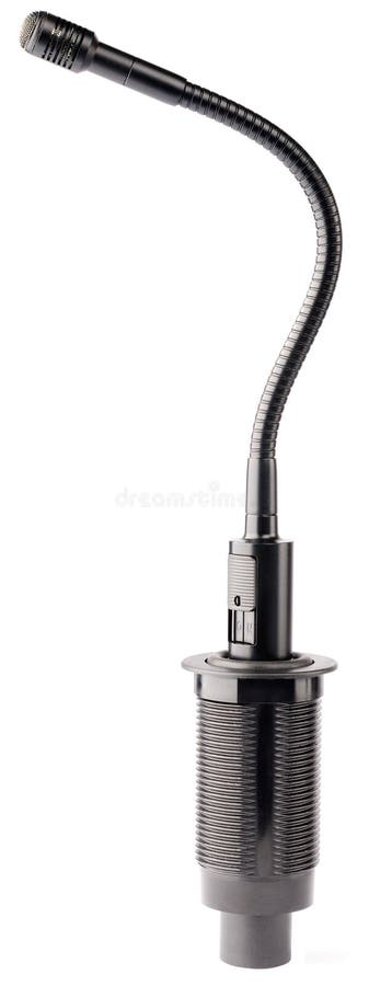Modern studio microphone stock image. Image of black - 11526631