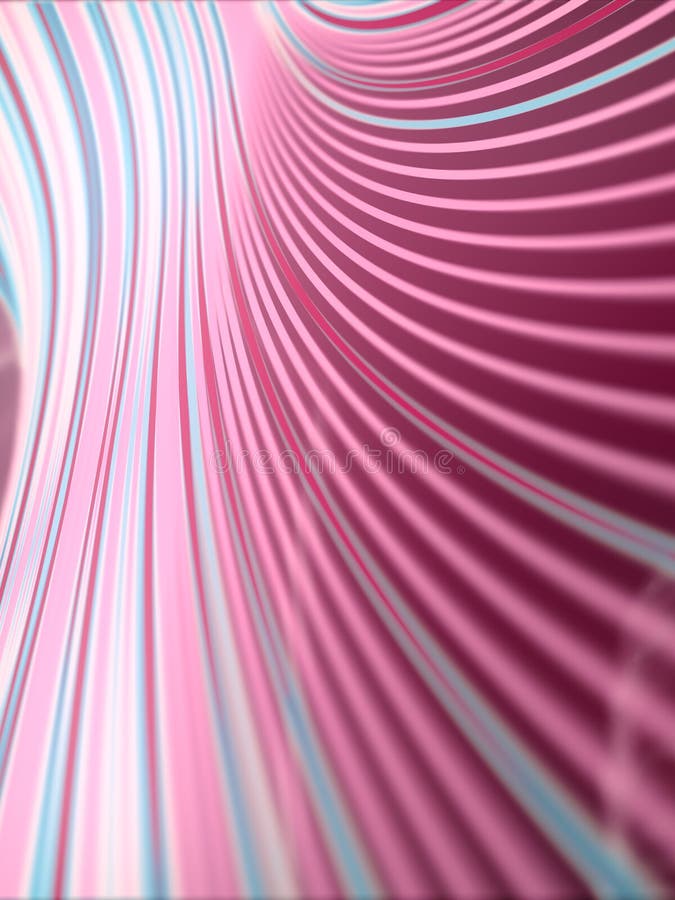 Modern Style Abstraction with Composition Made of Various Pink Colored ...