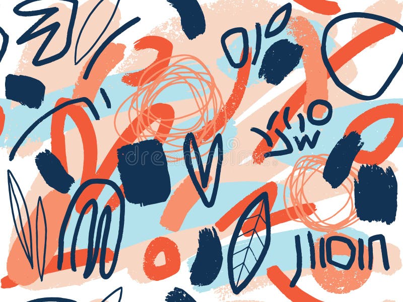 Modern Style Abstraction with Composition Stock Vector - Illustration ...