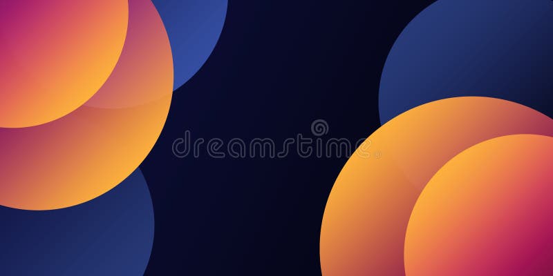 Modern Style Background, Header or Banner Design with Large Blue and ...