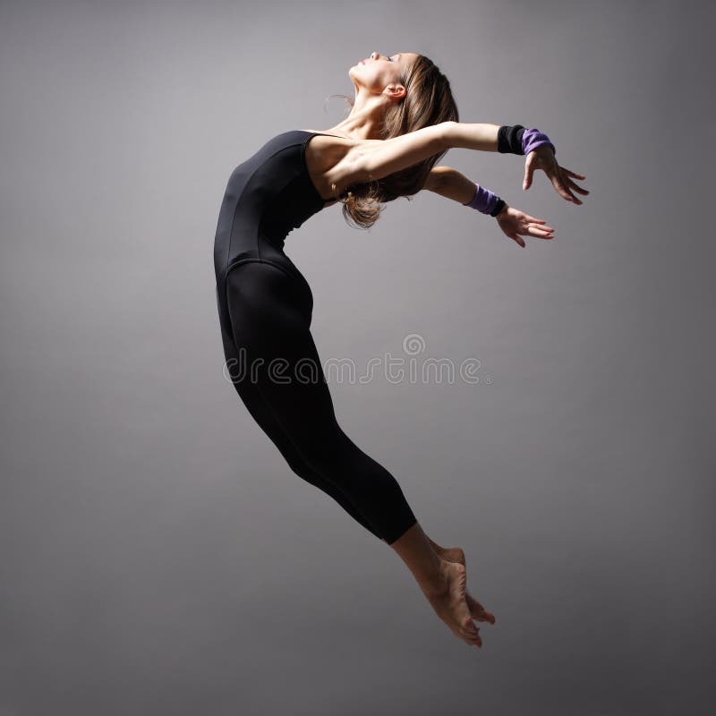 Modern style dancer stock image. Image of movement, female - 7849149