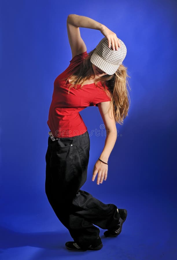 Modern style dancer girl stock photo. Image of exercise - 24473414