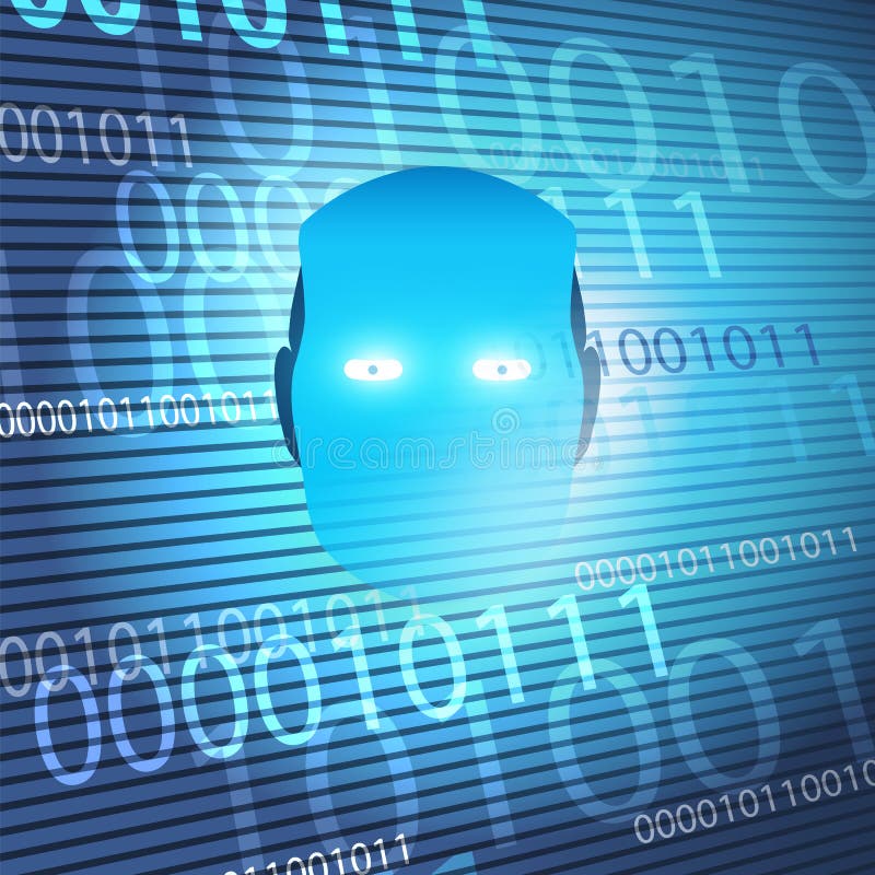 Modern Style Futuristic Machine and Deep Learning, Artificial ...