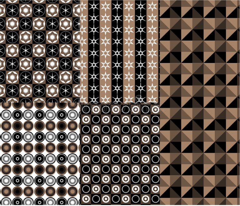 Modern Style Geometric Pattern Vector Stock Vector - Illustration of ...