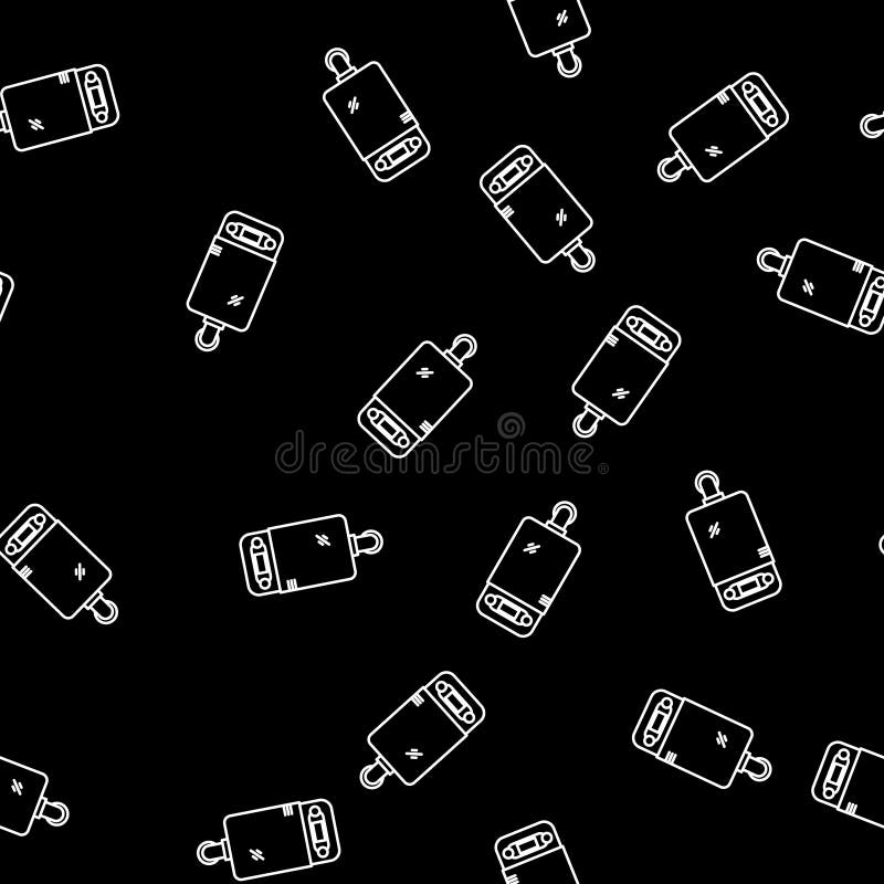 House Heating Vector Seamless Pattern Stock Vector - Illustration of ...