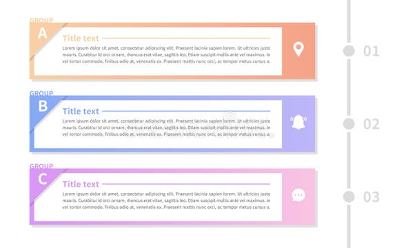 Modern Style Infographic with Business Timeline Template for Introducing Steps Stock Vector ...