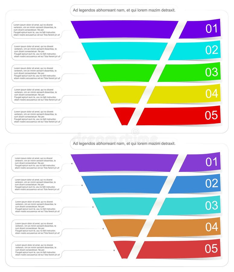 Modern Style Infographic Funnel Vector Illustration Can Be Used For ... Modern Style Infographic Funnel Vector Illustration Can Be Used For ...