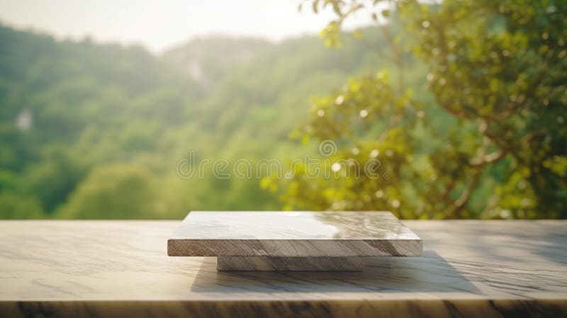 Modern Style Marble Texture Table Suited for Interior or Natural Design ...