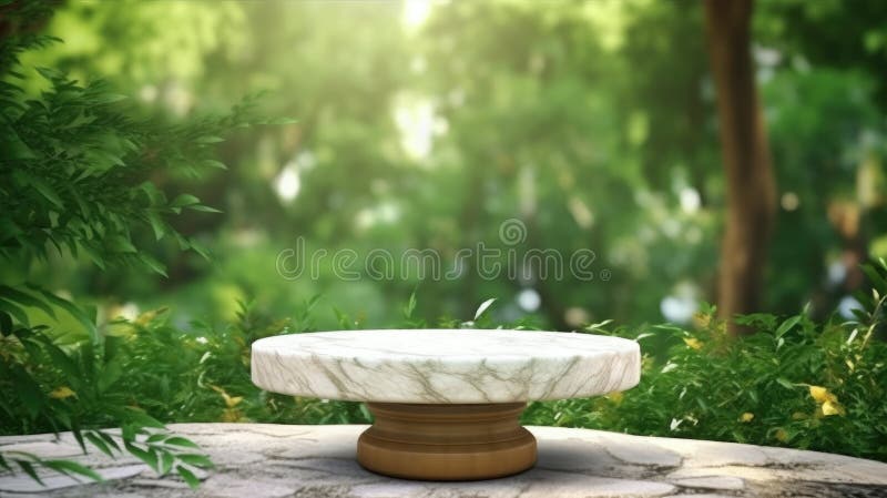 Modern Style Marble Texture Table Suited for Interior or Natural Design ...