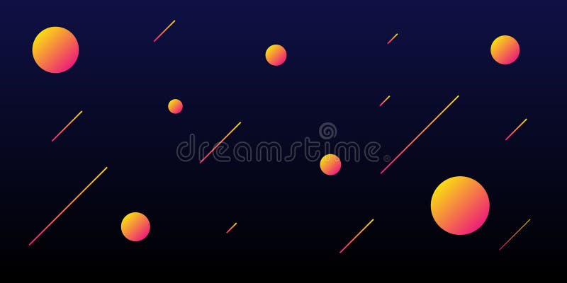Modern Style Minimalist Background, Header or Banner Design with Cosmic ...