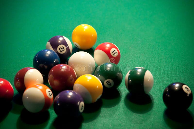 Ball Broken Pool Billiard Ball Stock Photos - Free & Royalty-Free Stock ...