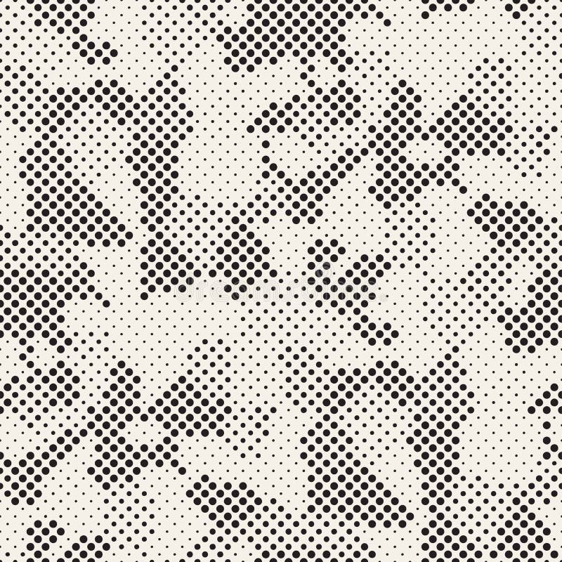 SET 50 Halftone Circles Grids Invert Stock Illustration - Illustration ...