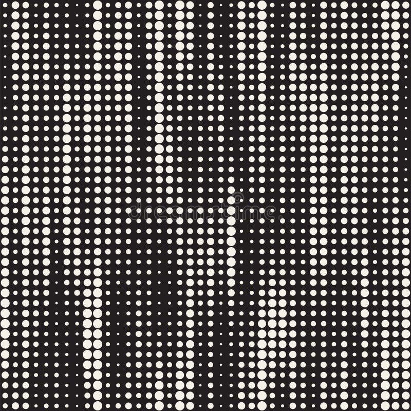 SET 50 Halftone Circles Grids Invert Stock Illustration - Illustration ...