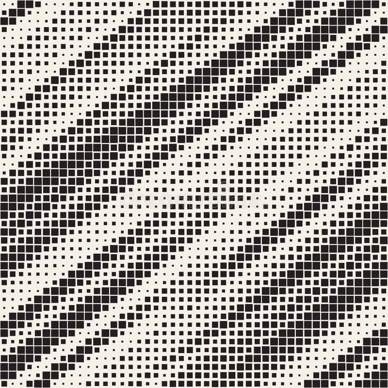 Modern Halftone Texture. Endless Abstract Background with Random Size ...