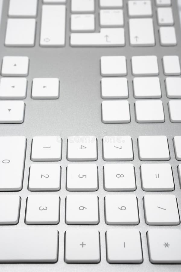 Modern And Stylish Keyboard Stock Image - Image of equipment, macro ...