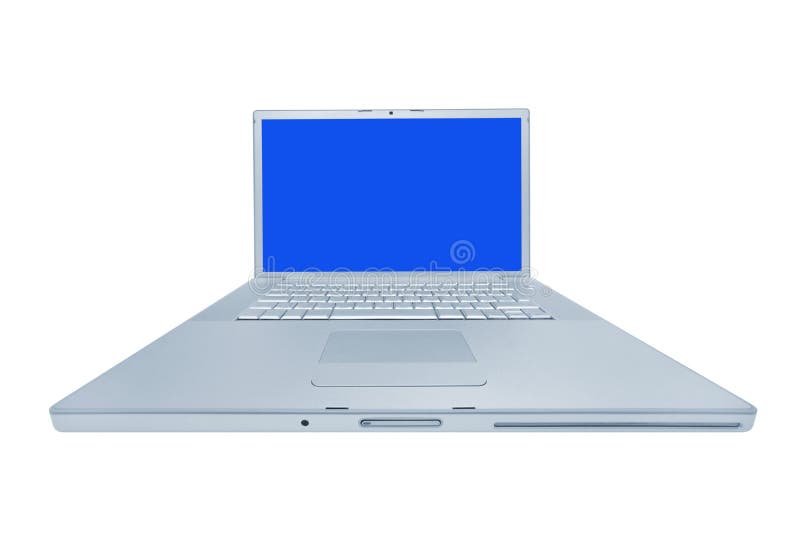 Modern and stylish laptop stock image. Image of background - 7535479