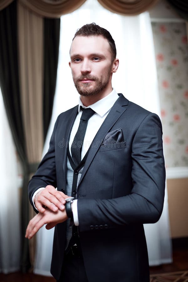 Modern Stylish Man stock photo. Image of cool, dressed - 70407708