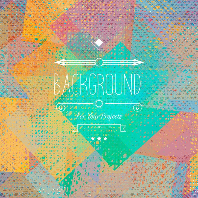 Modern Stylish Pastel Color Scheme Background Stock Vector ...