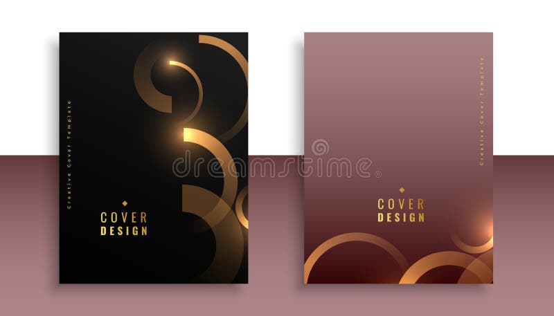Modern and Stylish Premium Business Cover Layout in Collection Stock ...