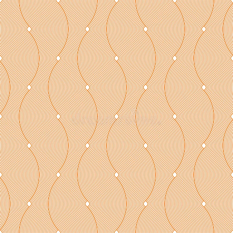 Repeating Wavy Stripes Vector Pattern Stock Vector - Illustration of ...